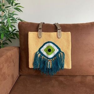 kybelehandmade | Bags | Evil Eye Handmade Shoulder Bag | Poshmark